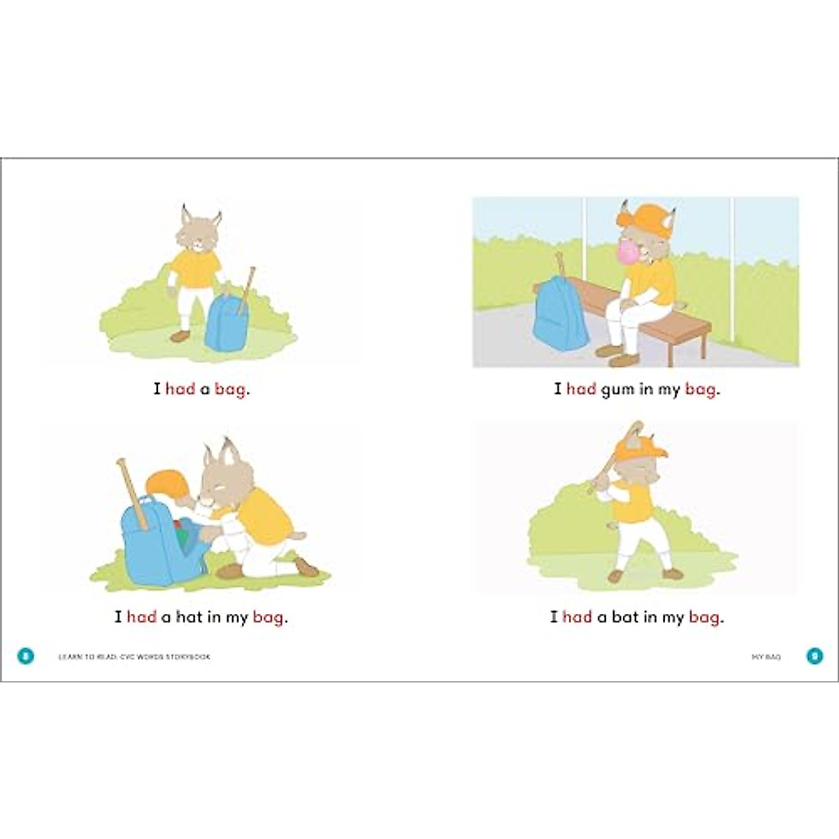 Learn to Read: CVC Words Storybook: 20 Simple Stories & Activities for Beginner Readers