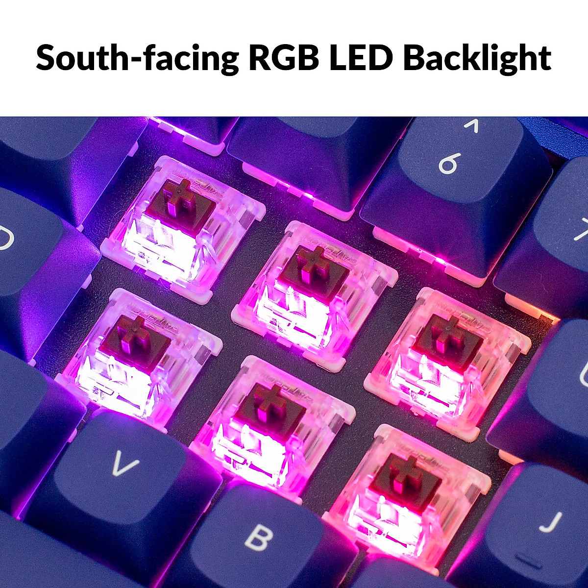 Keychron Q3 QMK/VIA Wired Custom Mechanical Keyboard, Full Aluminum Tenkeyless Layout, Programmable Macro with Hot-swappable Gateron G Pro Brown Switch, Compatible with Mac Windows Linux (Blue)