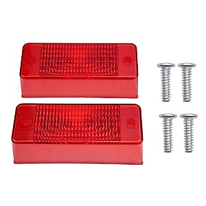 Solarhome 2 PCS Rear Tail Light Lens 6672276 for Bobcat Skid Steer Loader 553 751 753 763 773 863 864 873 883 963 A220 A300 S100 S130 S150 T110 T140 T180 T190 T200 T250