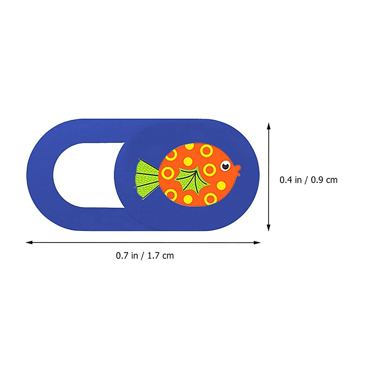 SOLUSTRE 6Pcs Lens Cover Adhesive Webcam Cover Laptop Camera Cover Camera Cover for Camera Cover Camera for Computer Camera Front Slider abs Sticker