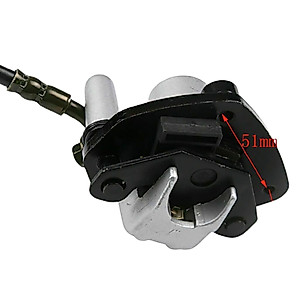 91.SCS 29"Go kart Rear Live Axle +Steering Wheel Tie Rod Rack+ 6" Wheels+Brake Assembly