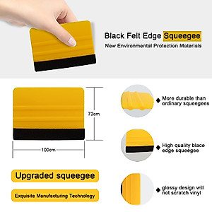 Wallpaper Tools Kit Wallpaper Smoothing Tool Vinyl Tool Wallpaper Squeegee Seam Roller Tape Measure,snitty Vinyl Cutter and Craft Knife with 5 Replacement Blades for Vinyl Wallpaper