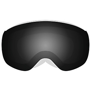 Retrospec Dipper Plus Kids’ Ski & Snowboard Snow Goggle Lens for Children, Interchangeable Magnetic Spherical Lens - Anti-Fog and OTG Design for Skiing and Snowboarding