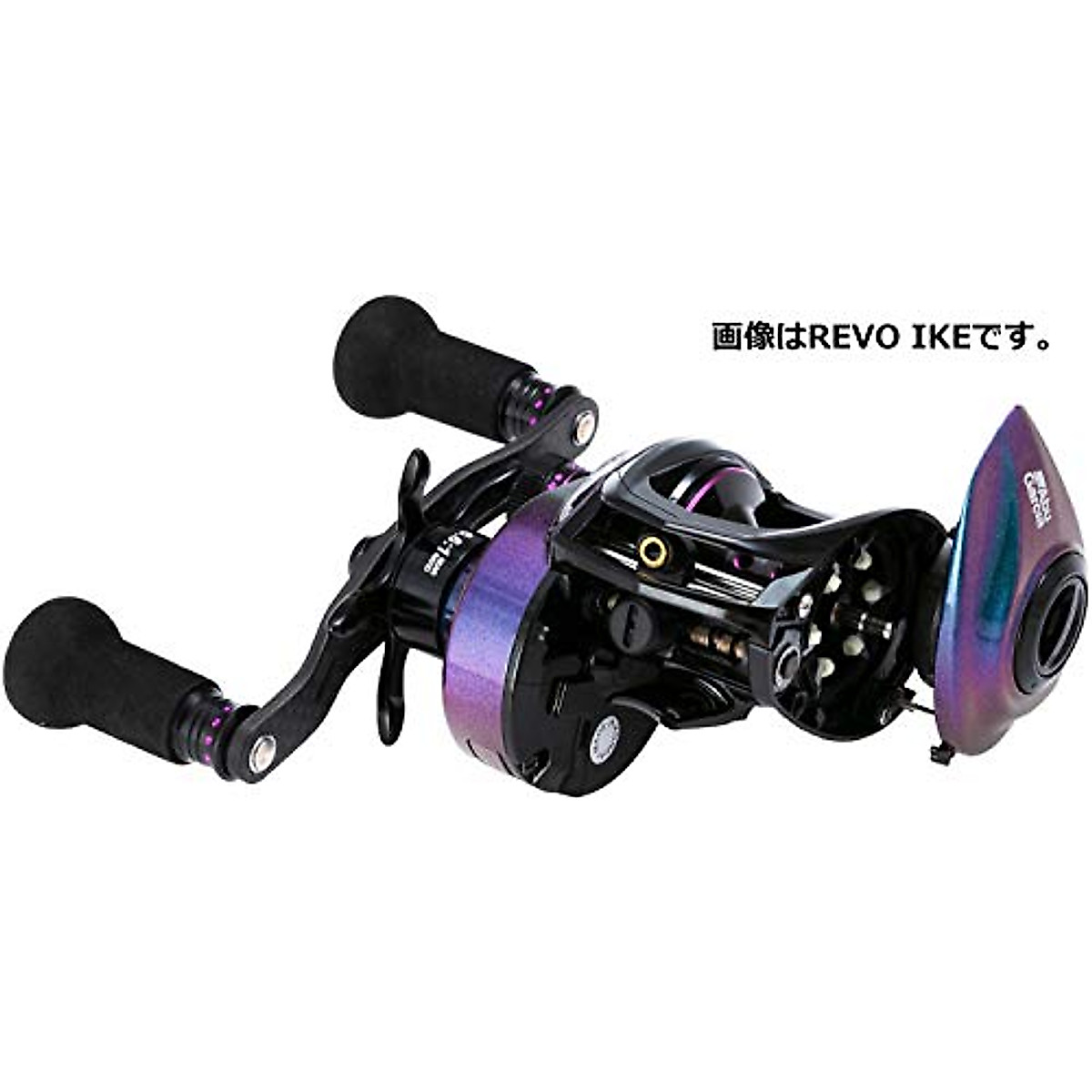Abu Garcia, Revo IKE Low Profile Casting Reel, 6.6:1 Gear Ratio, 11 Bearings, 27" Retrieve Rate, Left Hand