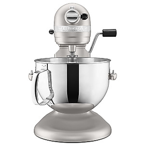 KitchenAid KP26M1XNP 6 Qt. Professional 600 Series Bowl-Lift Stand Mixer - Nickel Pearl