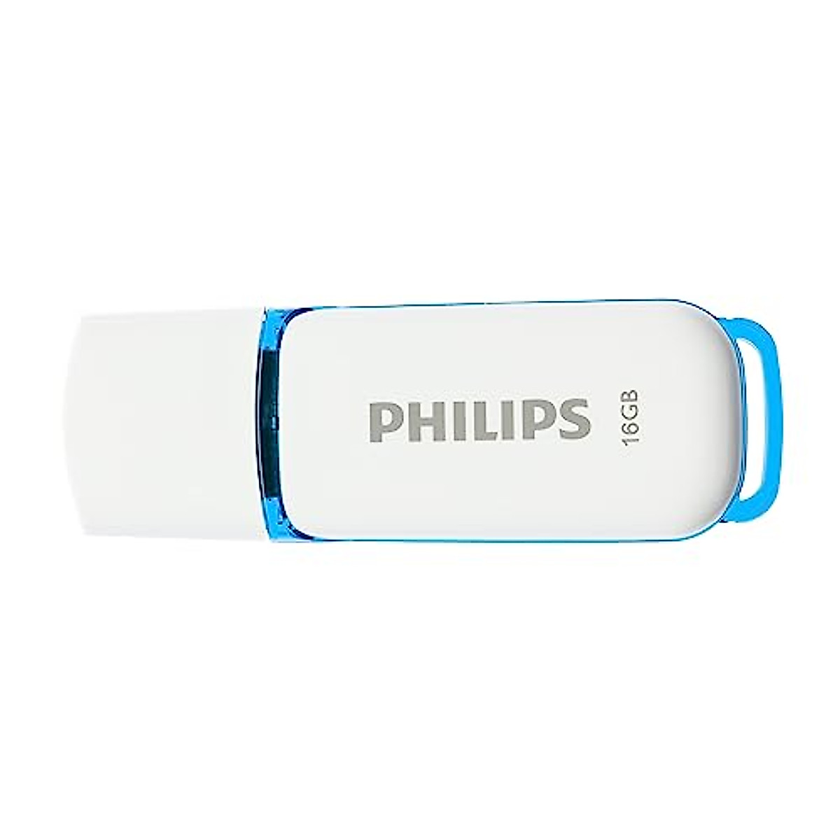 PHILIPS 16GB Flash Drive, Snow Edition USB 2.0 - White/Blue