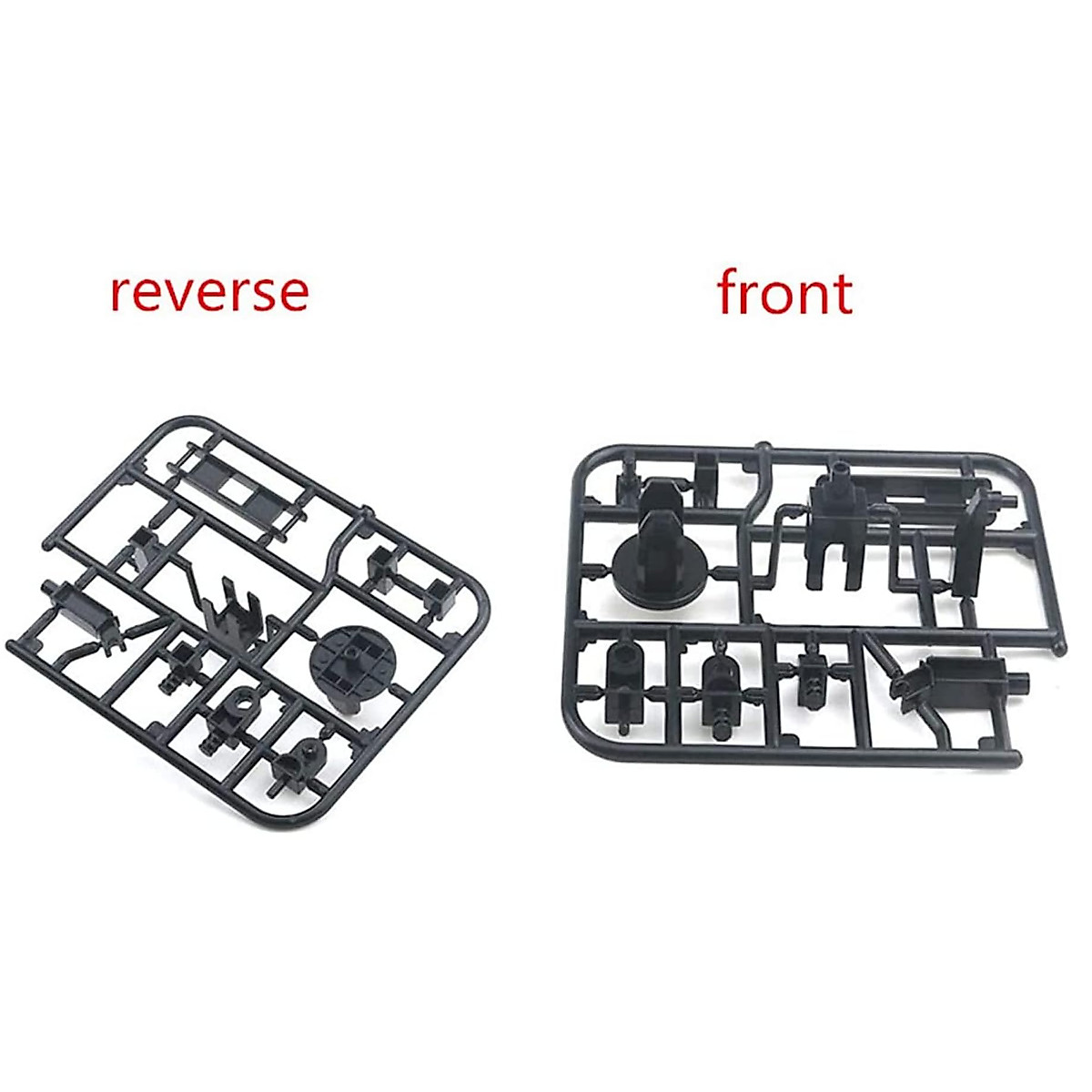 Bioristar HG RG Hobby Action Base Gundam Model Stand Hobby Display Stand Pack of 4 1/144 Scale (4 pack Black)