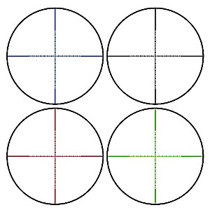 Sniper MT 3-12x33 MAOL Scope with Red, Green, Blue Illuminated Mil-Dot Reticle for Ruger 10/22