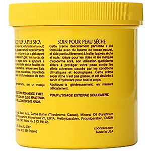 COCOCARE Cocoa Butter Cream - Hydrates and Softens Skin - Rich Cocoa Butter for Deep Moisture - Gentle Care - 15 Ounce