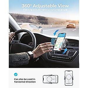 Compatible with MagSafe Car Charger, JOYROOM Fast Charging Magnetic Car Charger with MagSafe Charger Car Mount for iPhone 14 Plus/14 Pro/14 Pro Max/13 Pro Max/12 Pro Max/12/13Mini
