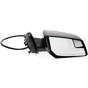 Kool Vue Right Power Heated Door Mirror Compatible With Chevrolet Traverse 2009-2017 Manual Fold With Signal Light Paintable