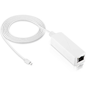 Wasserstein PoE Adapter Compatible with Wyze Cam V4/V3/V3 Pro, Wyze Cam Outdoor and Wyze Cam OG - Continuously Power Your Security Cam with USB Ethernet Adapter