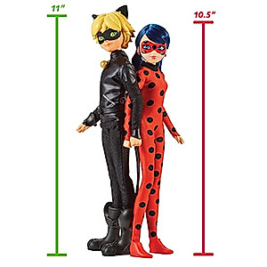 Miraculous Ladybug Mission Accomplished Ladybug & Cat Noir 2-Pack Dolls by Playmates Toys