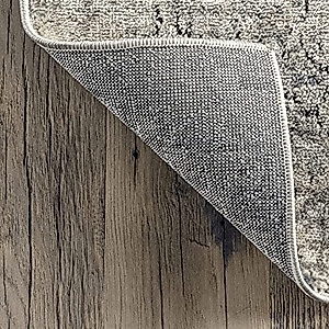 nuLOOM Aly Modern Abstract Area Rug, 9x12, Beige