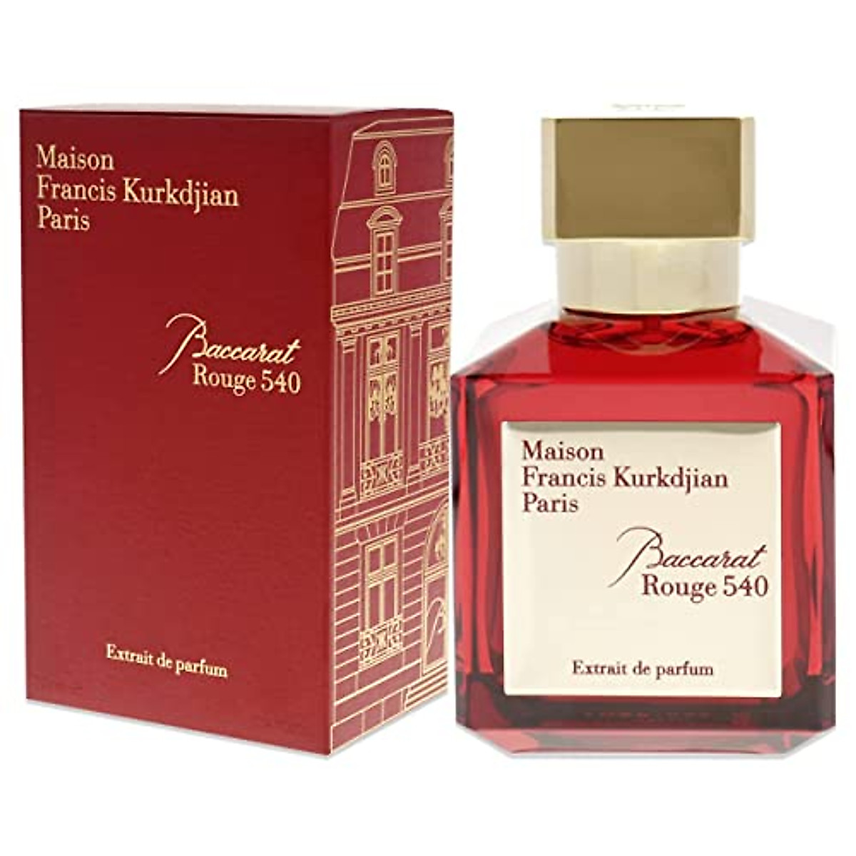 Maison Francis Kurkdjian Baccarat Rouge 540 Pure Perfume, 2.3 Fl Oz (Pack of 1)
