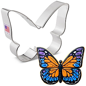 Cute Butterfly Cookie Cutter, 3" Made in USA by Ann Clark