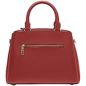 DKNY Paige MD Satchel, Bright RED