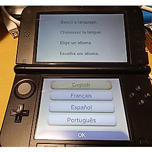 Nintendo 3DS XL - Blue/Black [Old Model] Games Included