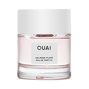 OUAI Melrose Place Eau de Parfum - Elegant Womens Perfume for Everyday Wear - Fresh Floral Scent has Notes of Champagne, Bergamot and Rose with Delicate Hints of Cedarwood and Lychee (1.7 Oz)