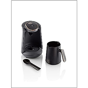 Arzum Okka Minio Automatic Turkish/Greek Coffee Machine, USA 120V UL, 4 cups, Black/Gold