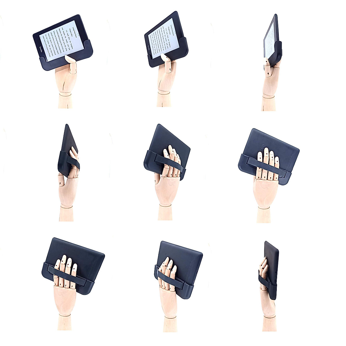 PageTurnerz 5-in-1 Grip Case Cover for Kindle Paperwhite 4 e-Reader (10th Gen) - Read in Any Position. Award Winning Design.