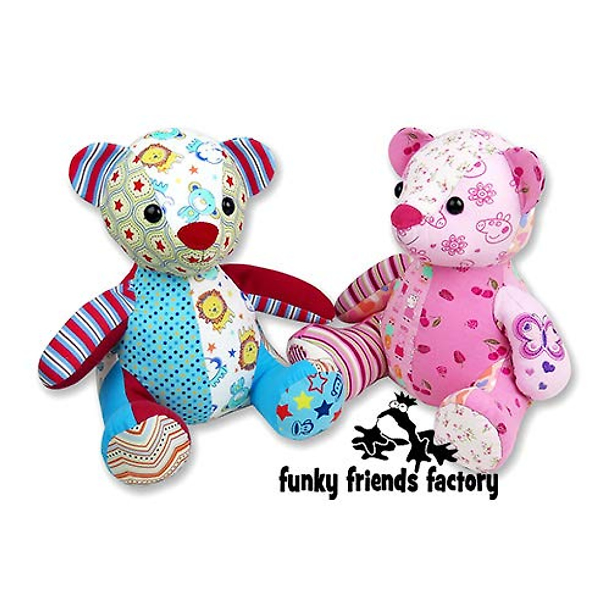 Funky Friends Factory Melody Memory Bear Sewing Pattern