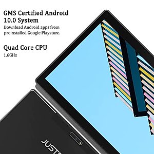 Tablet 10.1 Inch Android 10.0 Tablets, Google Certificated Wi-Fi Tablets, 1.6 GHz Quad Core Processor, 32GB Tablets with 128GB Expansion, IPS HD Screen, Dual Camera, Supports Bluetooth, Black…