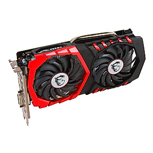 MSI GeForce GTX 1050 Ti Gaming graphics card with Twin Frozr VI cooling system