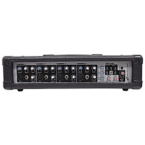 Rockville RPM45 1800w Powered Soundboard Mixing Console Mixer For Church/School
