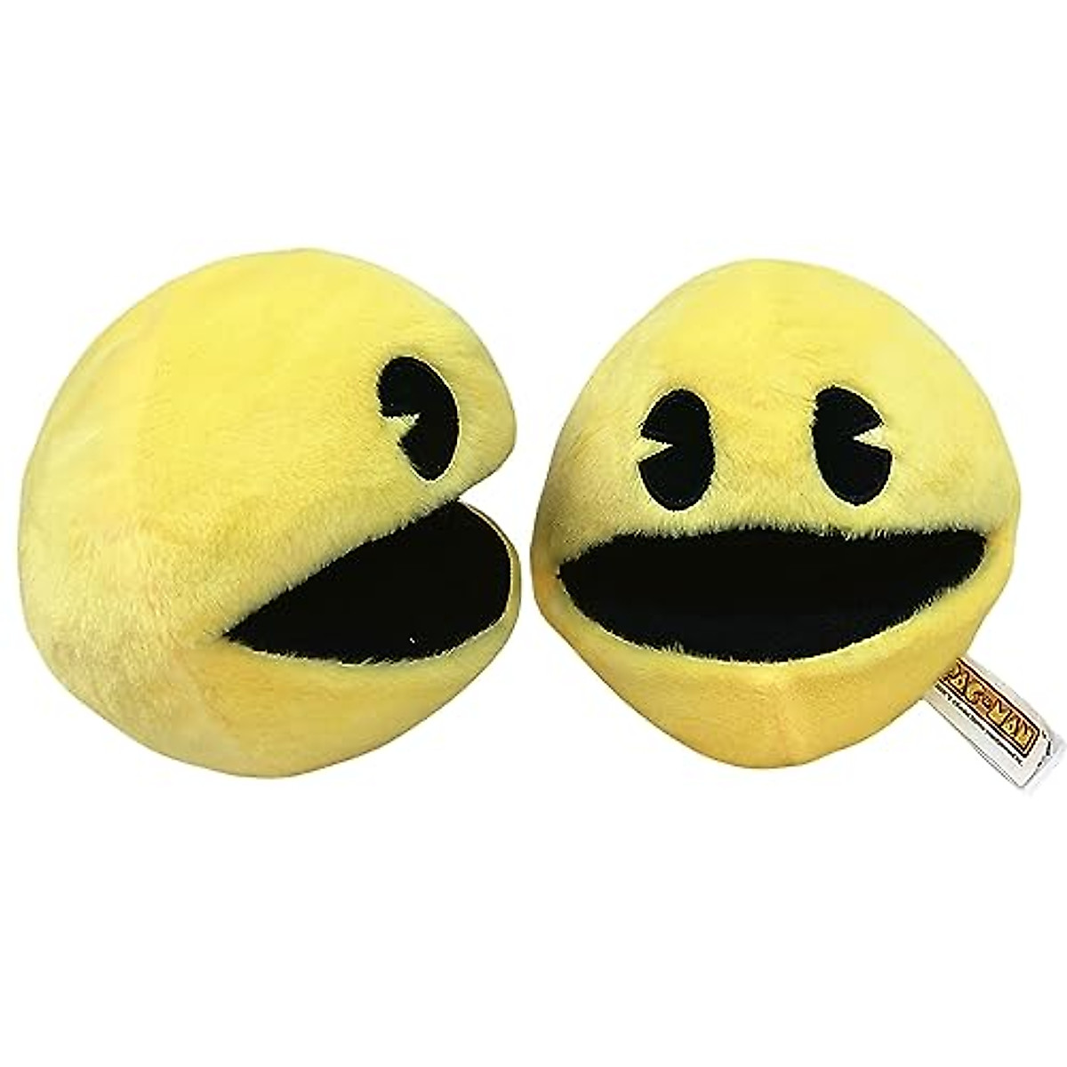 WjcnPac-Man 6" pacn Game Man Plush Toys Yellow Portable Plush Stuffed Toy Ghost Stuffed Animal Suitable for Party Decoration Suitable for Festivals/Birthday Gifts