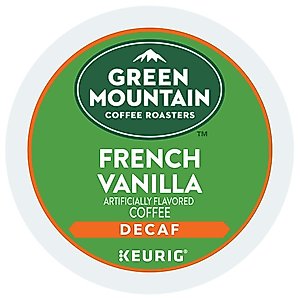 Keurig, Green Mountain, French Vanilla Decaf Coffee, K-Cup packs, 48-Count