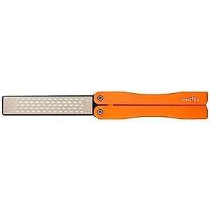 Taidea T1051D 360/600 Grit Folding Diamond Knife Sharpener/Double-Sided Sharpening Stone