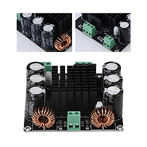 TDA8954 Digital Audio Amplifier Board, Single Channel Digital Audio Power Amplifier Board, 420W AC 12-28V Single Channel Digital Power Audio Stereo Amp Board for DIY Speakers