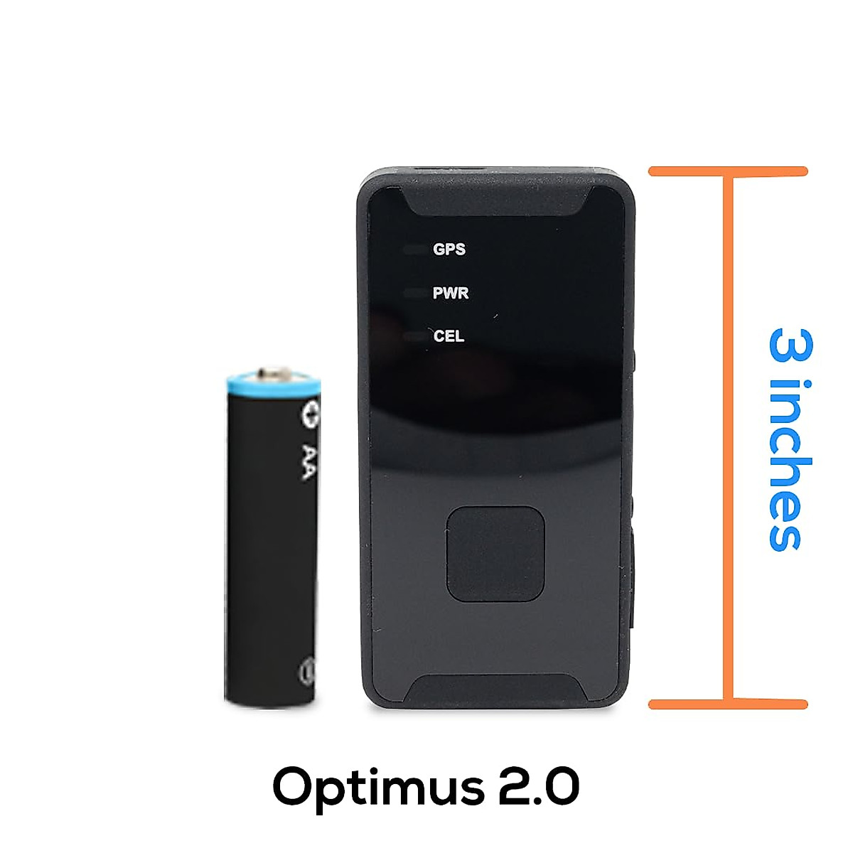 Optimus 2.0 GPS Tracker for Vehicles, Assets, People - 4G LTE - Real-Time GPS Tracking Device - Instant Alerts