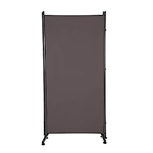 Room Divider – Folding Partition Privacy Screen for School, Church, Office, Classroom, Dorm Room, Kids Room, Studio, Conference - 102" W X 71" Inches - Freestanding & Foldable