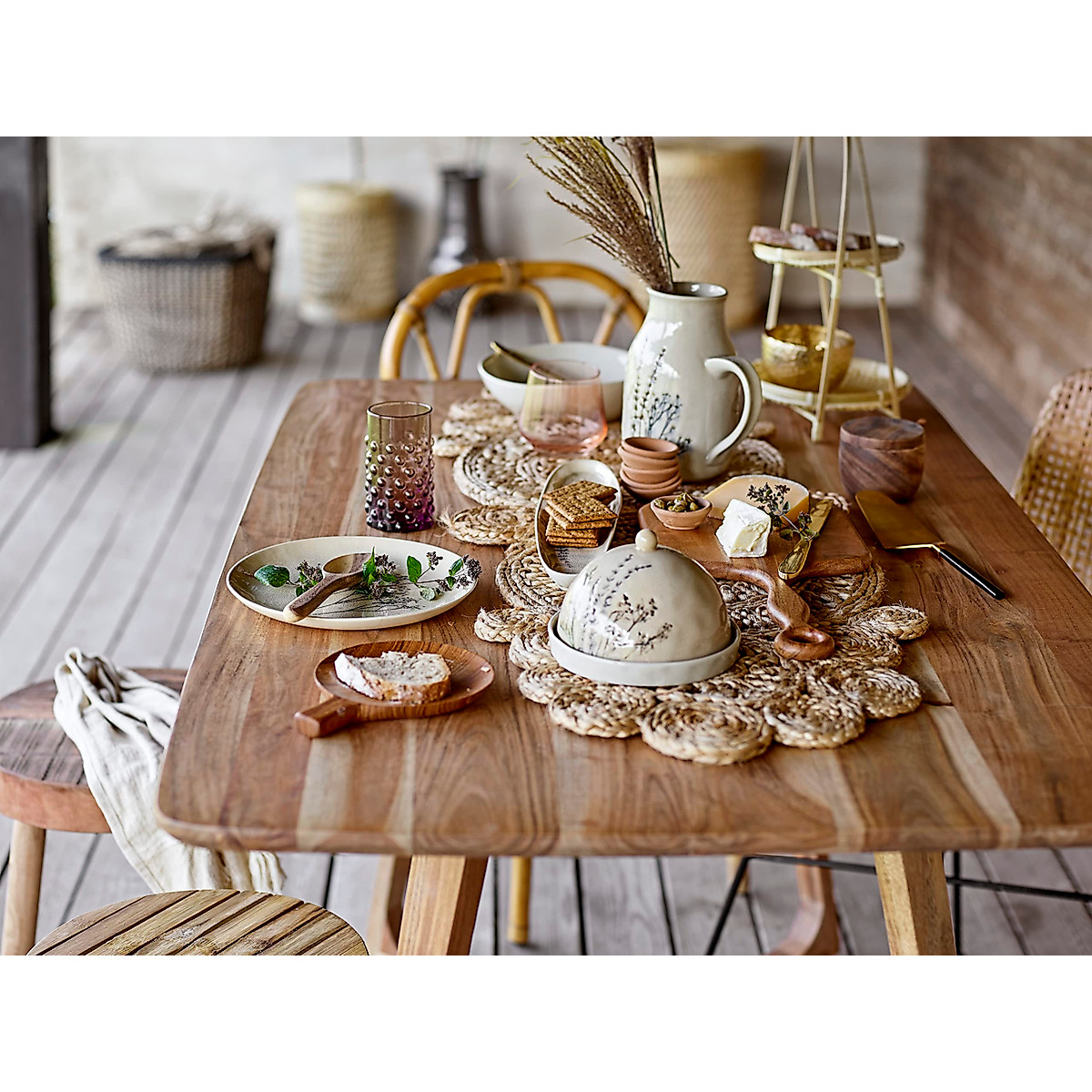 Bloomingville Gold Hammered Metal (Set of 2) Bowl