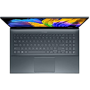 ASUS ZenBook Pro 15 Home & Business Laptop (AMD Ryzen 9 5900HX 8-Core, 16GB RAM, 8TB PCIe SSD, GeForce RTX 3050 Ti, 15.6" 60Hz Touch Full HD (1920x1080), WiFi, Bluetooth, Win 11 Pro) with Hub