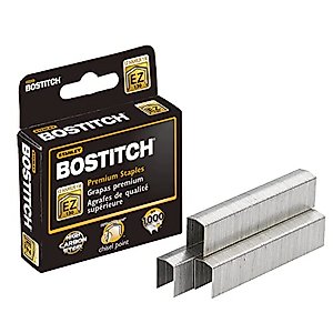 Bostitch EZ Squeeze 130 Sheet B8 PowerCrown Staples for Bostitch B8130, 1,000 Per Box (STCR130XHC)