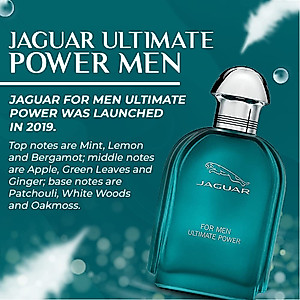 Jaguar Ultimate Power Men EDT Spray 3.4 oz