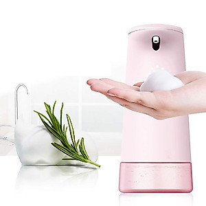 TGRTY Soap Dispenser Liquid Dispenser Induction Foam Dispenser Foam Dispenser Liquid Distributor Liquid Foam Dispenser Lotion Dispenser (Color : White)