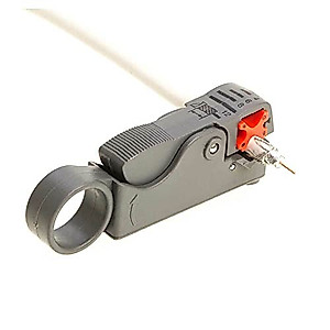 Cables Direct Online - Deluxe Rotary Coax Coaxial Cable Stripper Cutter Tool RG58 RG6 RG59 Quad, Dual