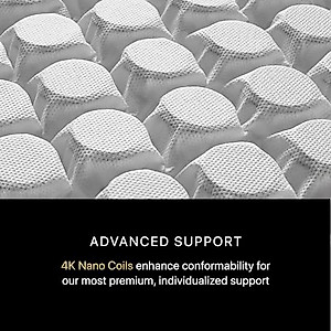 Beautyrest Black Series Four 17.5" Medium Summit Pillow Top King Mattress - Breathable, Cooling, and Supportive - CertiPUR-US Certified, 100-Night Sleep Trial, and 10-Year Limited Warranty