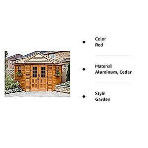 Penthouse 9 x 9 Garden Shed