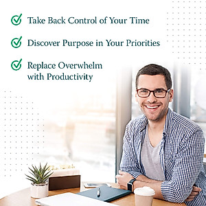 Purpose Planner Notebook B5 Undated 2024-2025 Daily Weekly and Monthly Productivity Journal Goal Setting Tool for Work, Moms, ADHD Planner for Adults Life Organizer (7.5”x9.8” Navy Hardcover)