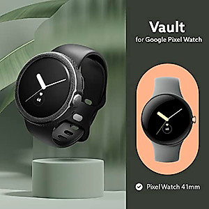 Caseology Vault Designed for Google Pixel Watch Case (2022) - Matte Black