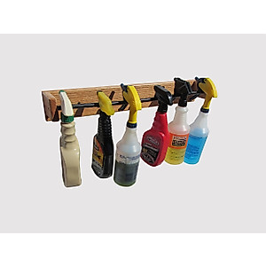 KR Ideas Standard Spray Bottle Rack, 24" Long (Made in The USA)