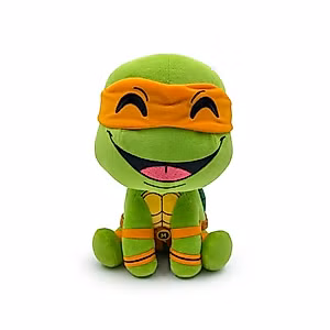 You tooz Michelangelo Ninja Turtles 9" Inch Plush, Michelangelo TMNT Plushie from The Series Teenage Mutant Ninja Turtles - Chibi You tooz Michelangelo TMNT