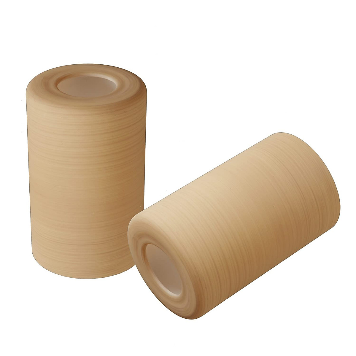 Eumyviv Frosted Glass Lamp Shade, 2pcs Cylinder Lampshade Cover Replacement with 1-5/8-Inch Opening for Chandelier Pendant Lighting Fixture A00079