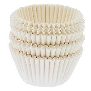 Norpro Mini White Baking Cups/Liners, 100-Pack
