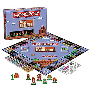 Monopoly: Super Mario Bros Collector's Edition Board Game